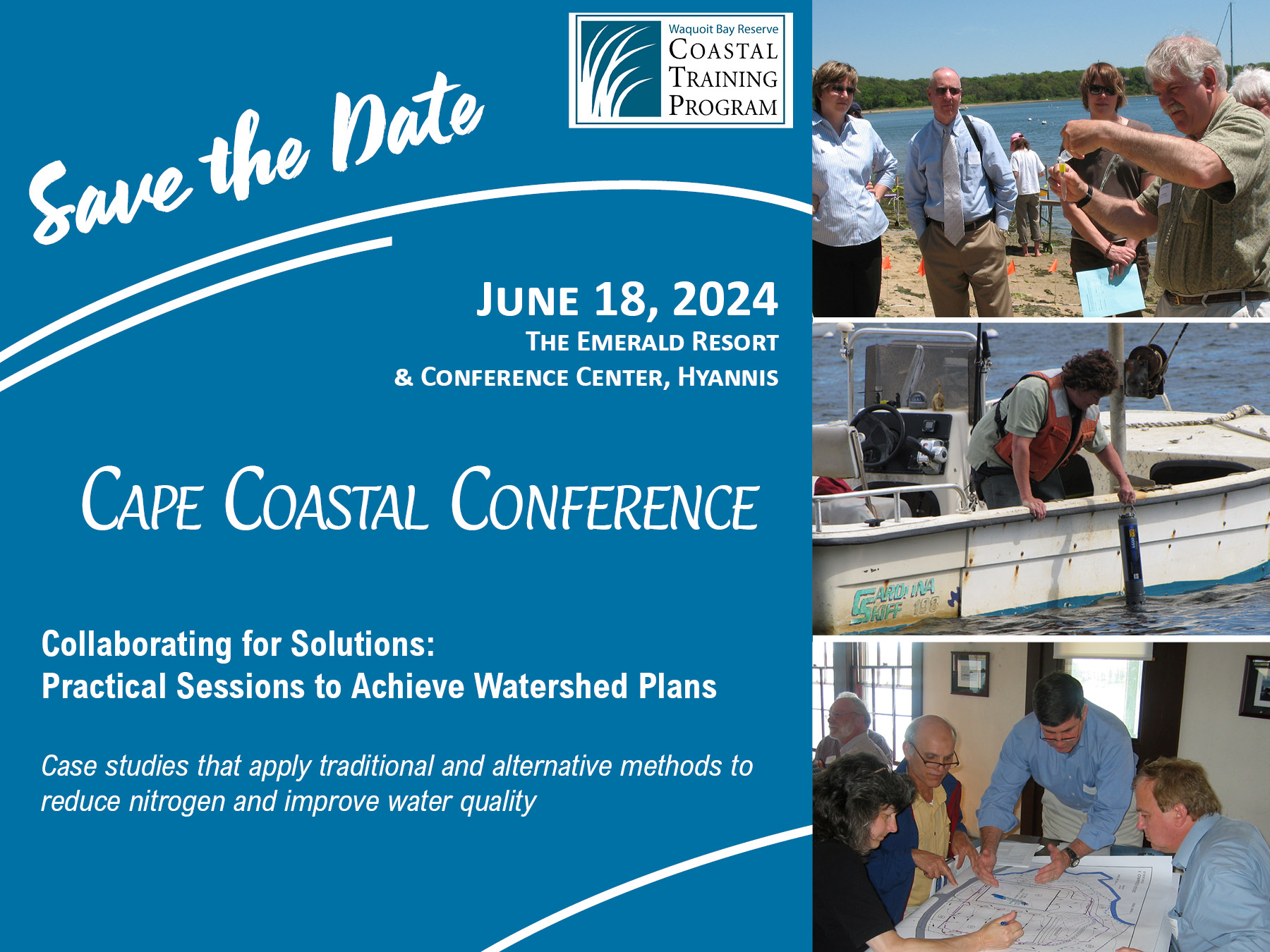 2024 Cape Coastal Conference – Waquoit Bay National Estuarine Research ...